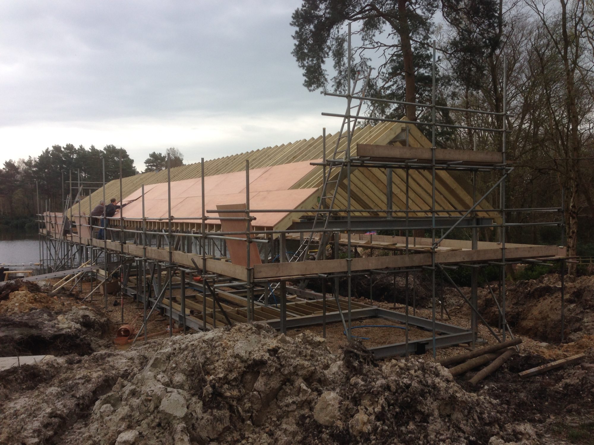 The Boathouse at Avon Tyrrell - An Award Winning Wildflower Roof ...